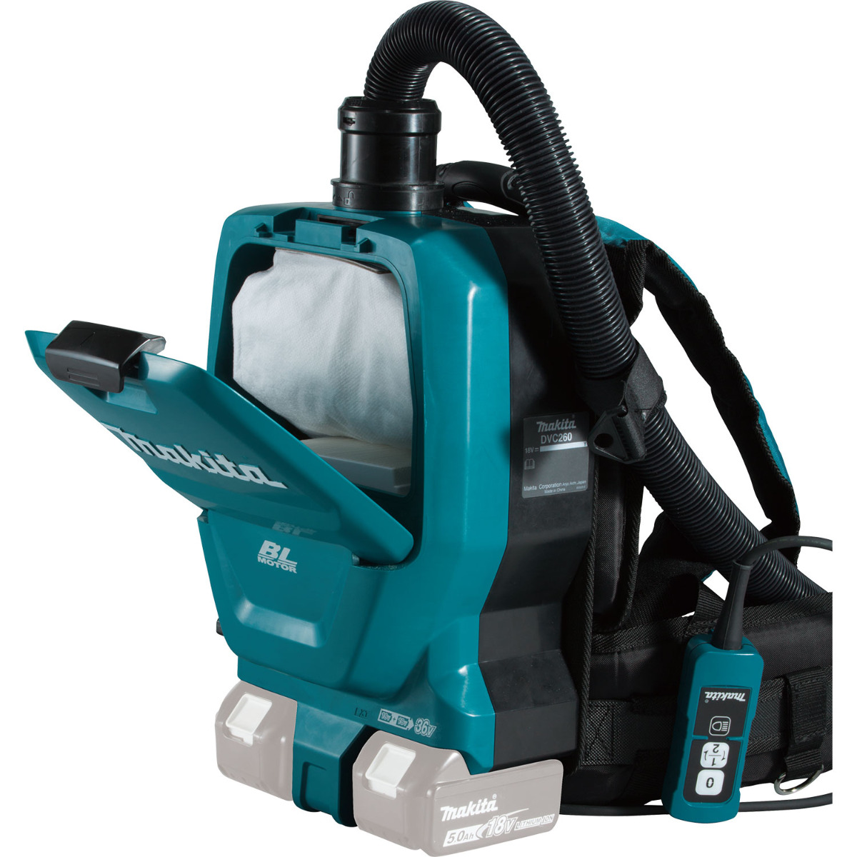 Makita XCV05Z 36V Brushless Cordless 1/2G HEPA Filter Backpack Vacuum ... Makita XCV05Z 36V Brushless Cordless 1/2G HEPA Filter Backpack Vacuum ...